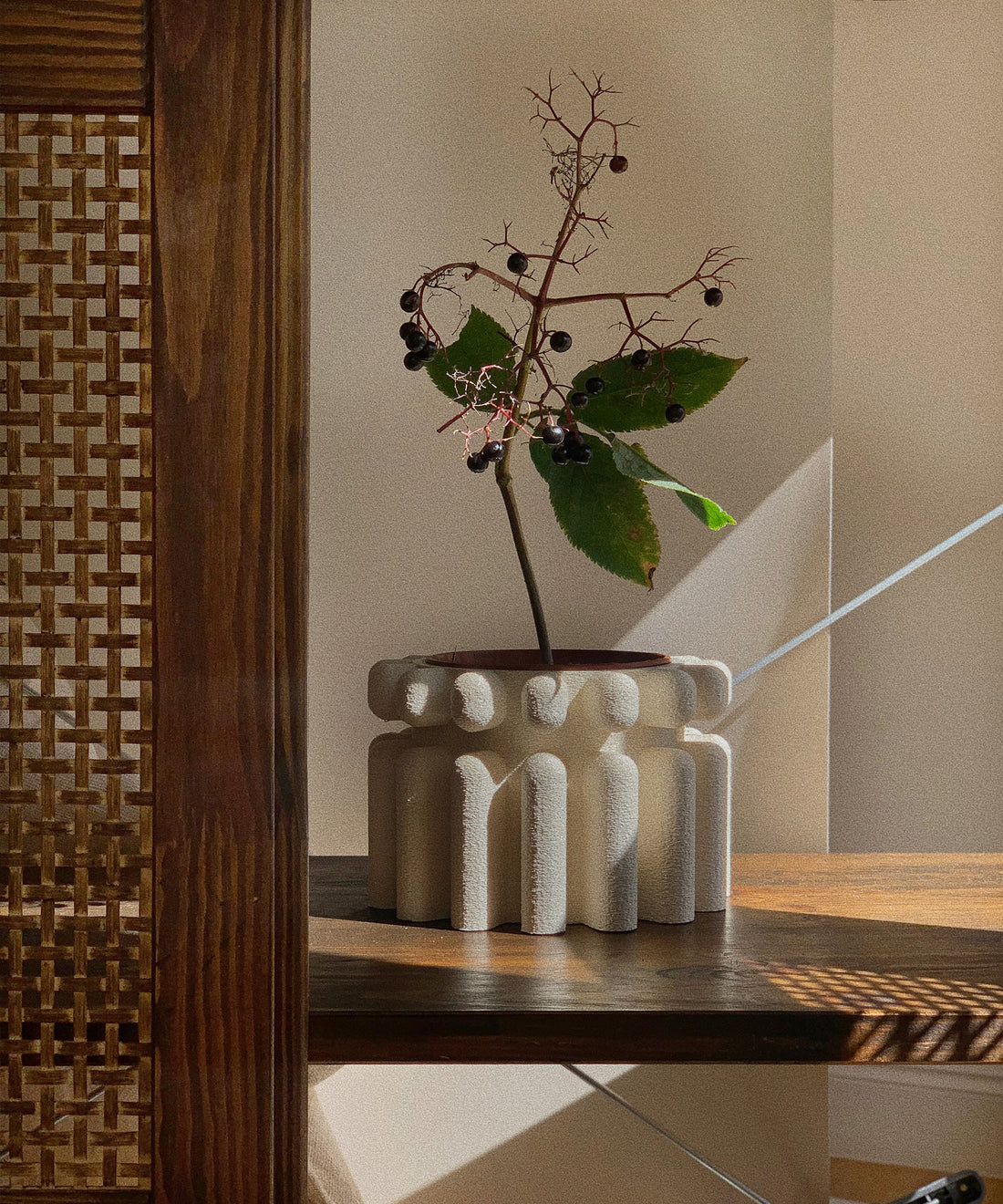 Mono | Plant Pot 01 | Sandstone – Amanita Labs