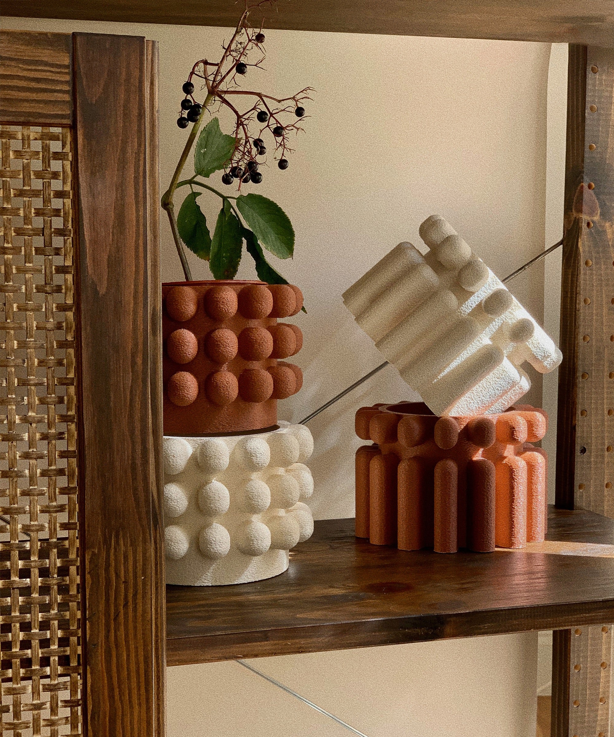 Mono | Plant Pot 02 | Sandstone – Amanita Labs