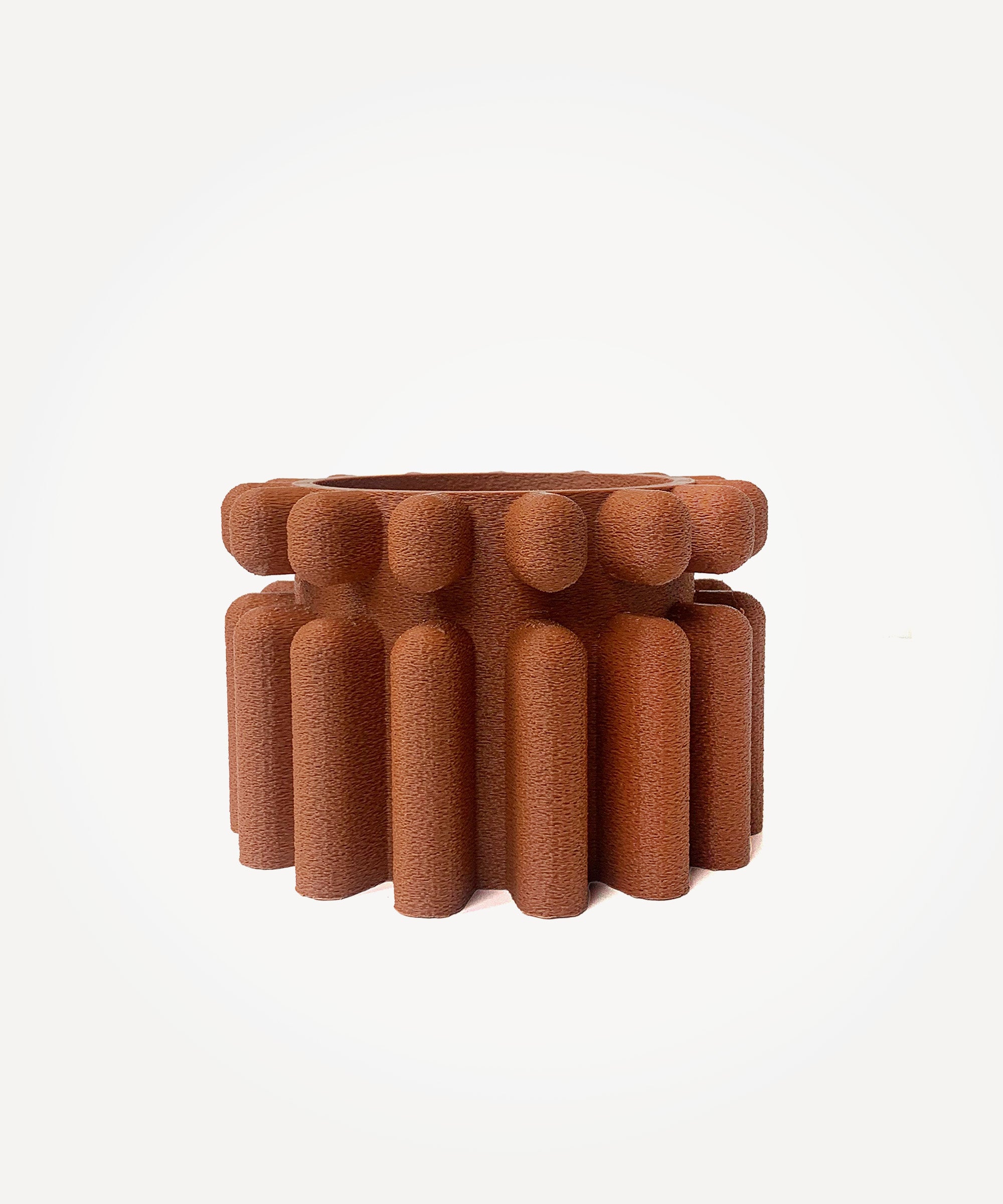 Mono | Plant Pot 01 | Burnt Ochre – Amanita Labs