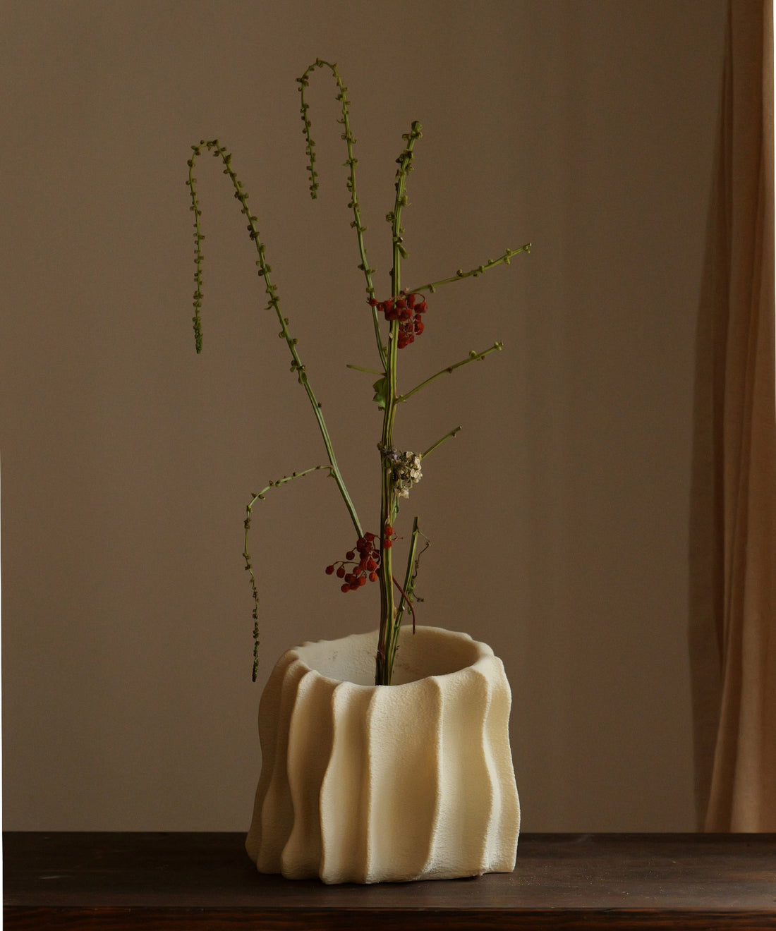 Kora | Plant Pot 01 | Sandstone – Amanita Labs