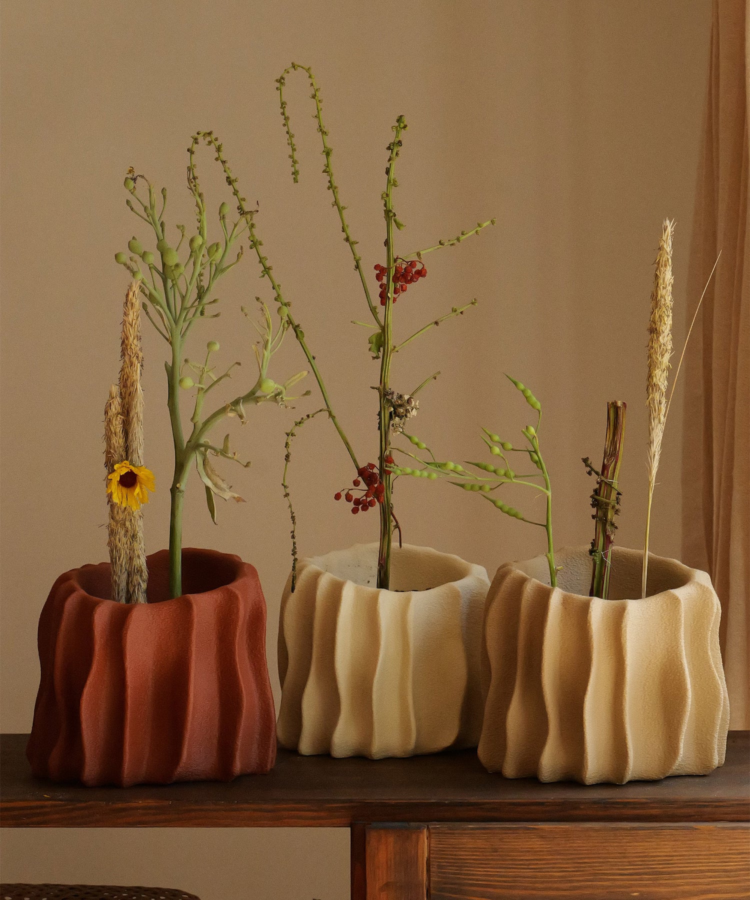 Kora | Plant Pot 01 | Sandstone – Amanita Labs