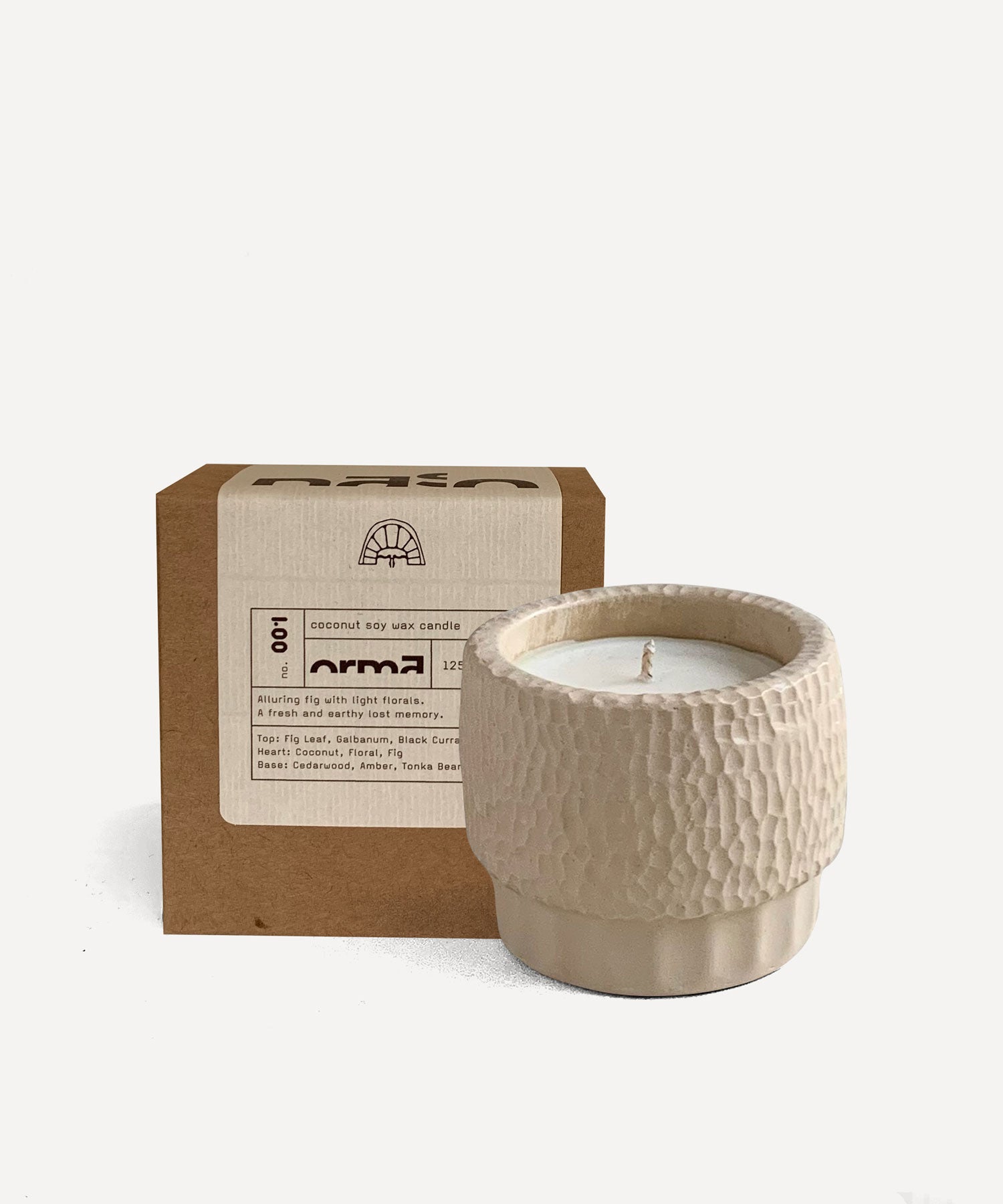Naso Series | Orma Candle | Sandstone – Amanita Labs